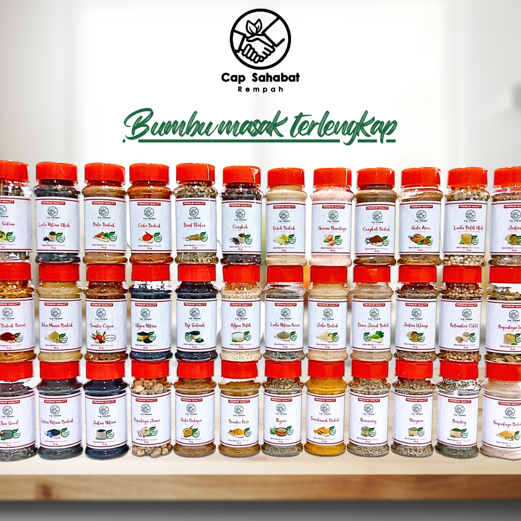 Jual Cap Sahabat - Rempah Botol Premium All Variant / Bumbu 100% ...