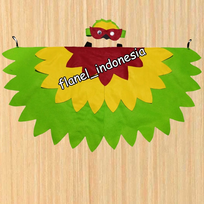 Jual Kostum Burung Anak-anak | Paradise Costume Set Bird Wings Cape ...