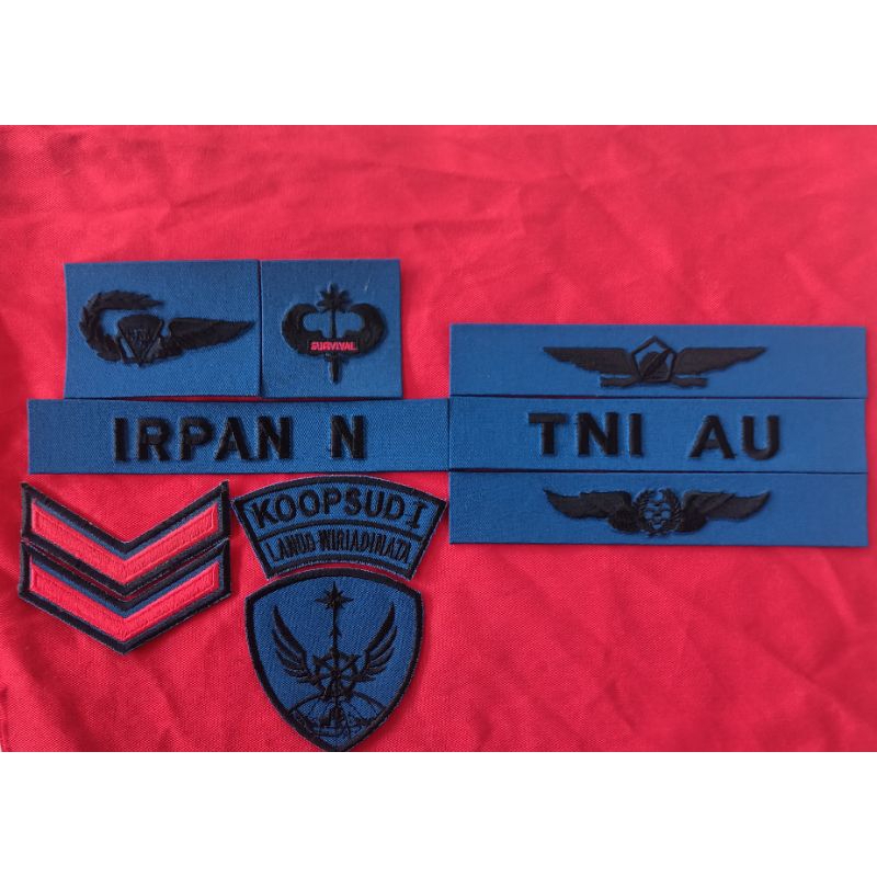 Jual ATRIBUT PAPAN NAMA TNI AU (Po 3Hari) | Shopee Indonesia