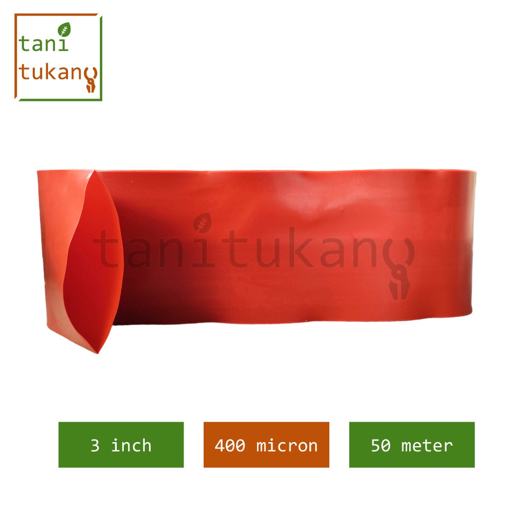 Jual Selang Plastik Irigasi 3 dim Tebal SUPER PREMIUM 400 Micron 50 ...