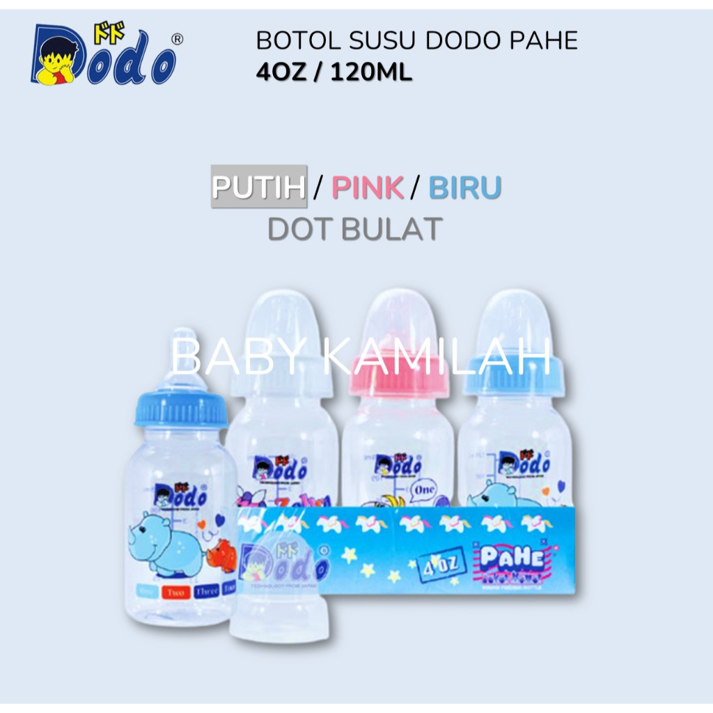 Jual DODO Botol SUSU Bayi Dot Bulat 120ml | Shopee Indonesia