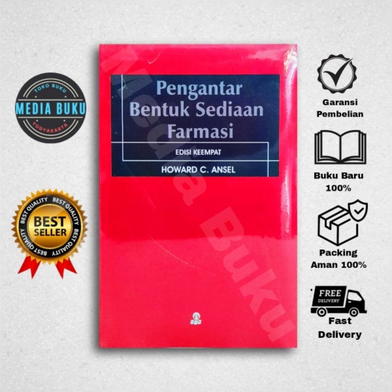 Jual BUKU PENGANTAR BENTUK SEDIAAN FARMASI EDISI 4 TERLARIS | ANSEL | Shopee Indonesia