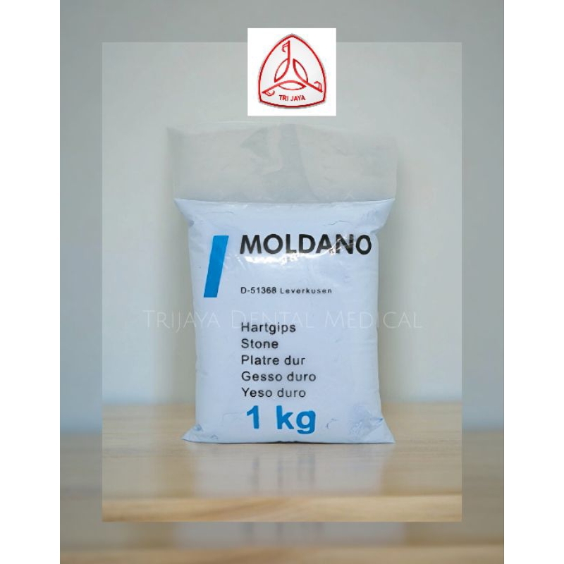 Jual Trijaya Dental Medical Gips Biru dental/ Gips Moldano/ Dental ...