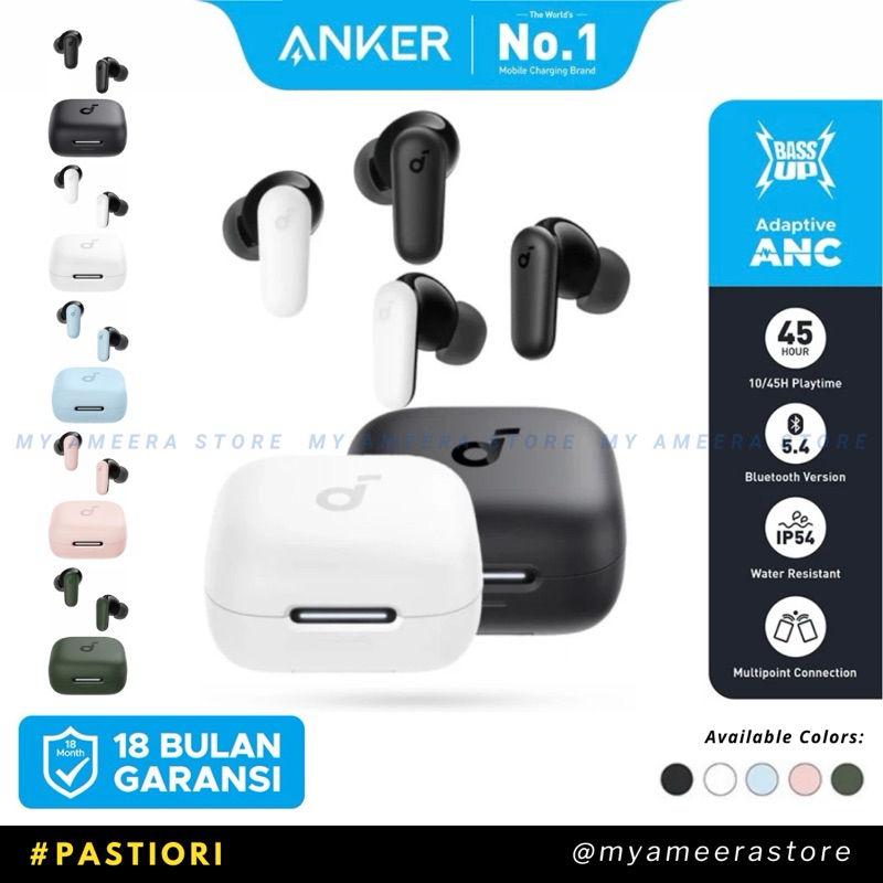 Jual TWS Anker Soundcore R50i NC True Wireless Earbuds Adaptive Noise ...