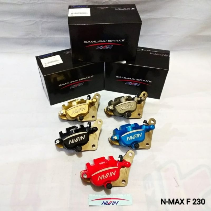 Jual Kaliper Depan NMAX Aerox Nissin Samurai 2 Piston | Shopee Indonesia