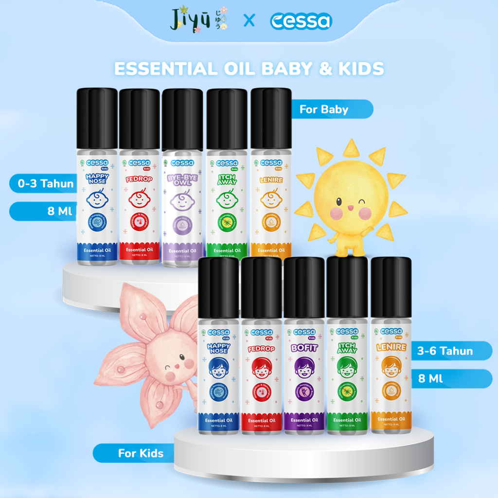 Jual CESSA Baby and Kids Natural Essential Oil 8ml | Shopee Indonesia