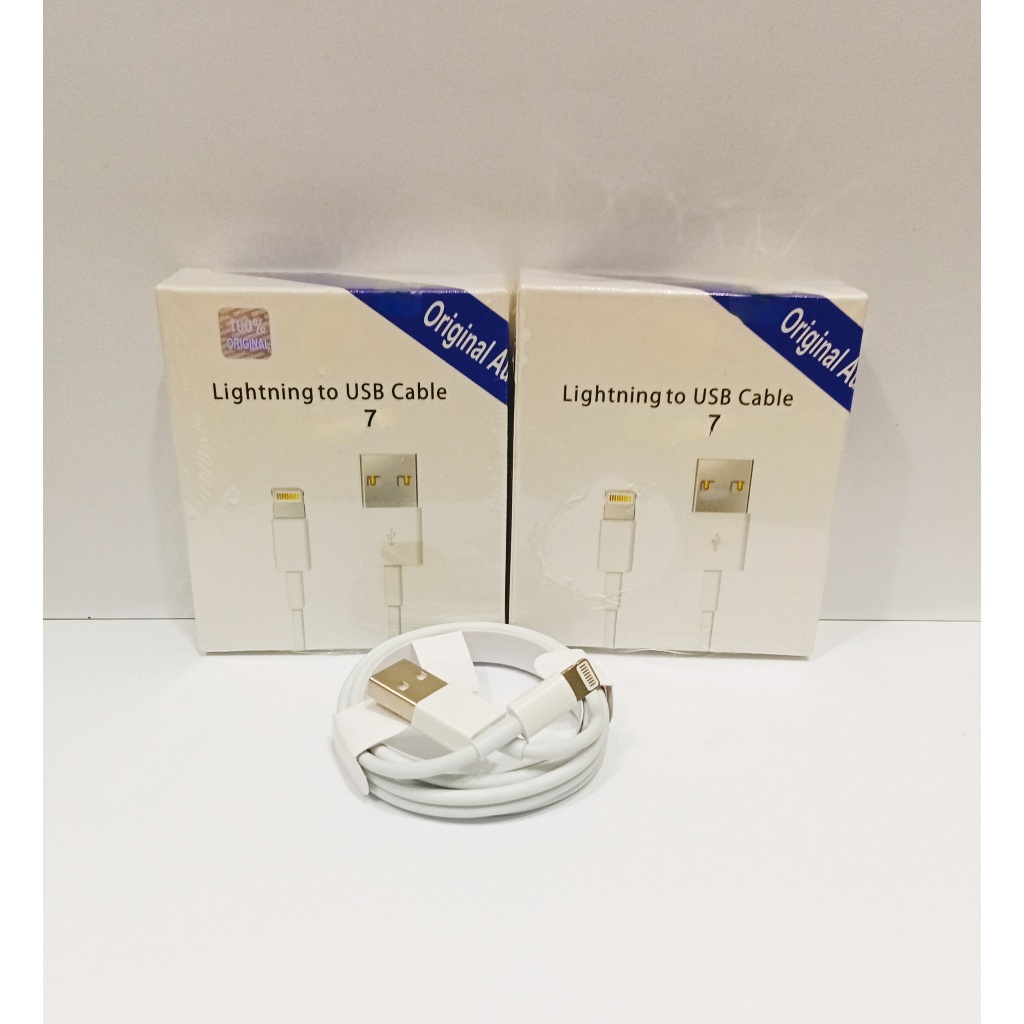 Jual Kabel Data Light 7 100% USB Biasa TO LIGHT Cable 1Meter | Shopee ...
