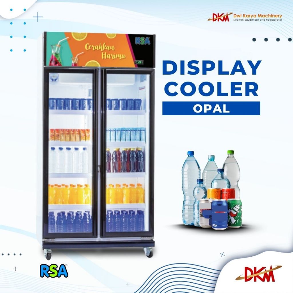 Jual Showcase OPAL RSA 2 Pintu/Showcase Cooler RSA | Shopee Indonesia