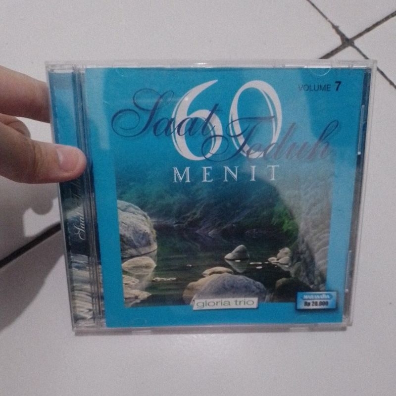 Jual CD Saat Teduh 60 Menit Gloria Trio Volume 7 by Maranatha CD Lagu ...
