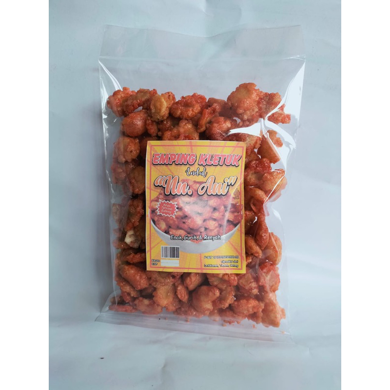 Jual Emping Kletuk Pedas Manis Nn Ani 500gr Khas Limpung Batang ...