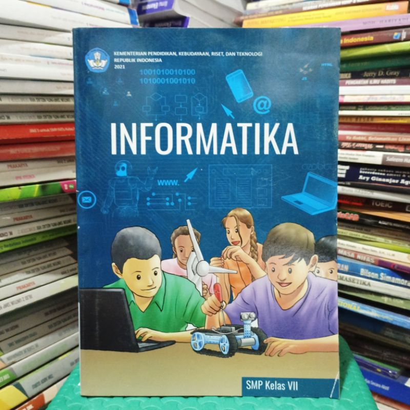 Jual Buku Paket Informatika TIK Teknologi Informasi dan Komunikasi kelas 8 VIII 2 II SMP MTS ...