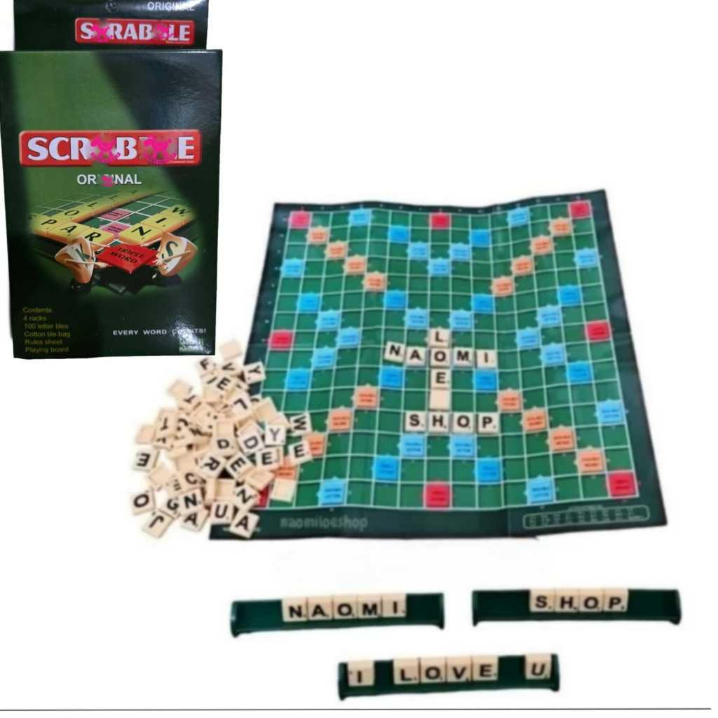 Jual mainan edukatif huruf dan edukasi susun kata board games | Shopee ...