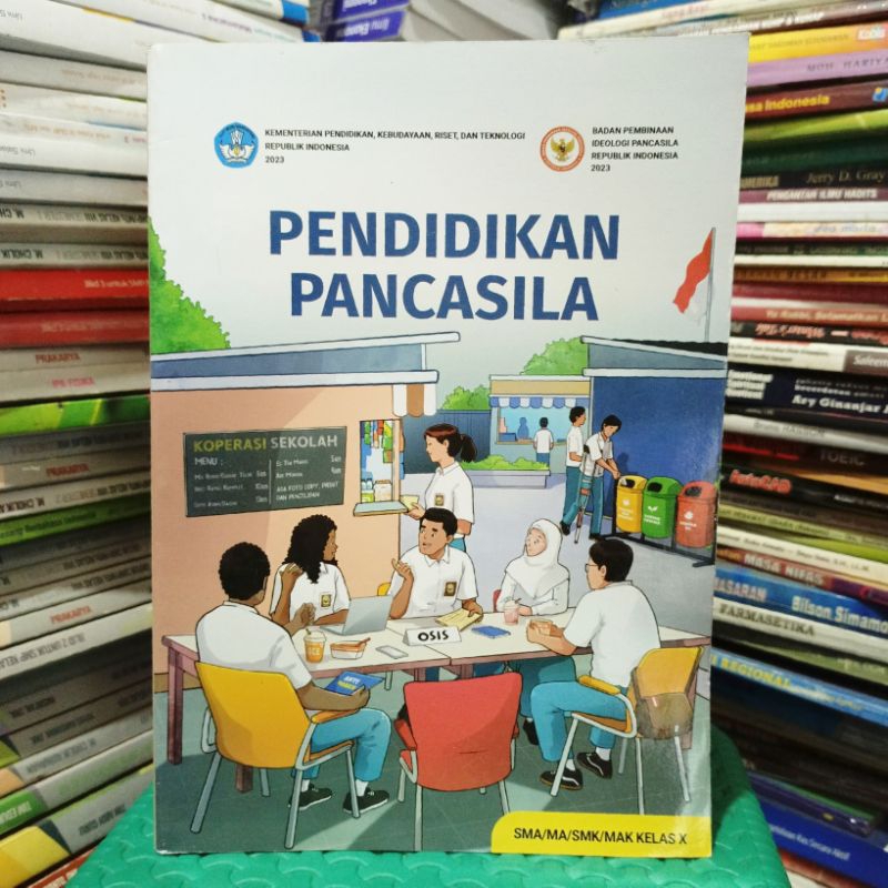 Jual Buku Paket Pendidikan Pancasila Kelas 10 X 1 SMA MA SMK Penerbit Kementerian Kementrian ...