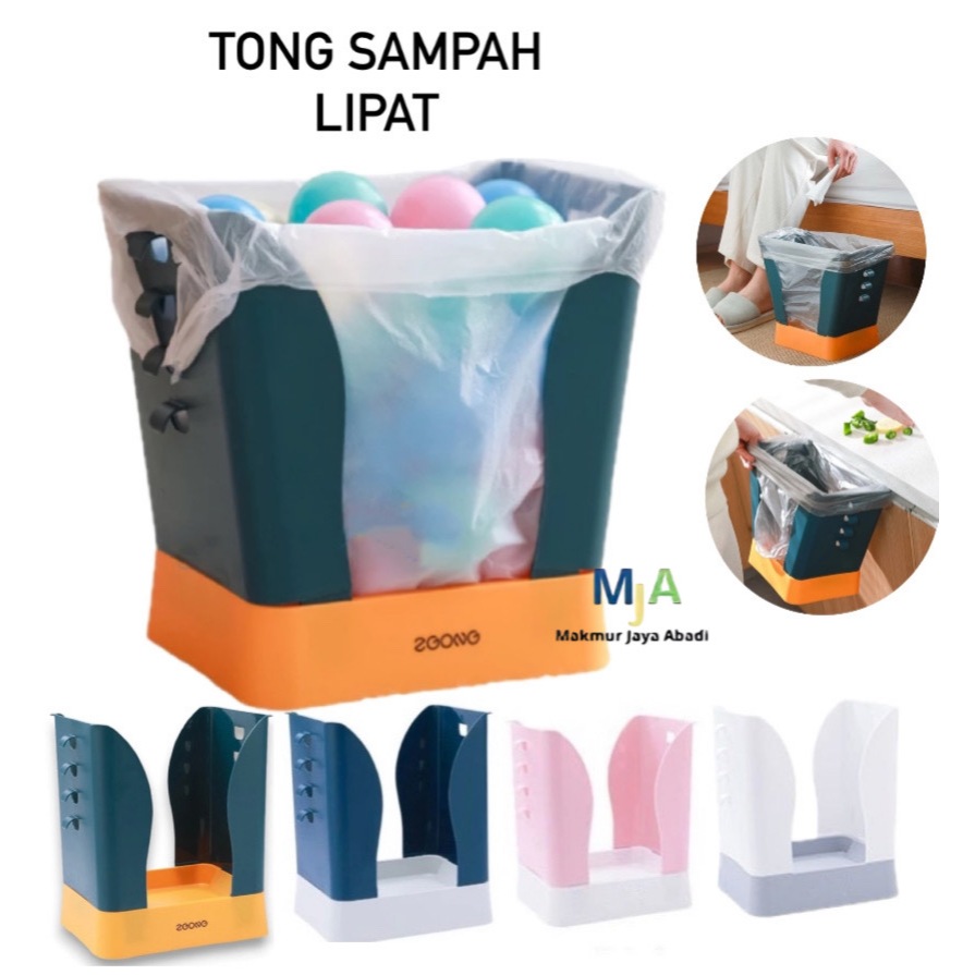 Jual ( BISA COD ) PROMO Tempat Sampah Lipat Flexible / Tong Sampah ...