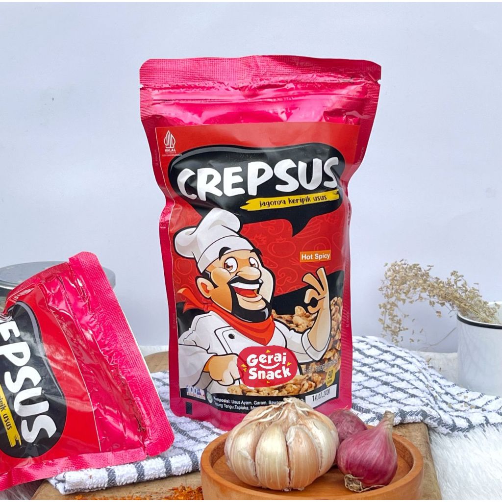 Jual Crepsus Keripik Usus Ayam Gurih Extra Crispy Aneka Rasa Best ...