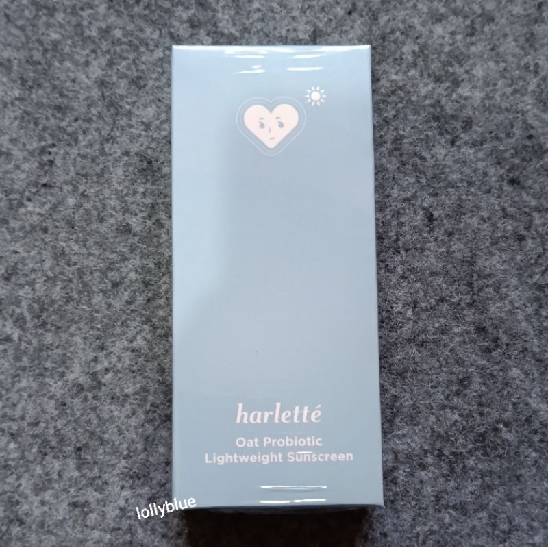 Jual Harlette Oat Probiotic Lightweight Sunscreen SPF 50 PA ...