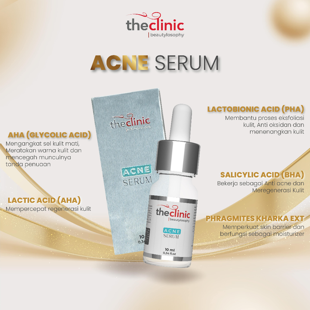 Jual serum wajah jerawat / serum wajah / acne serum / serum muka ...