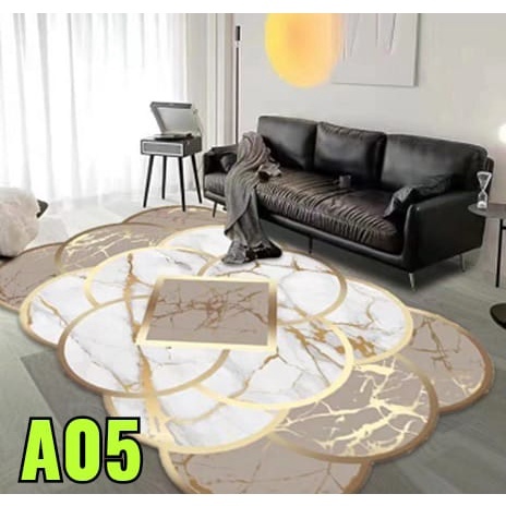 Jual KARPET MOTIF ABSTRAK 140X200CM UNIK PERMADANI MODERN ESTETIK ...