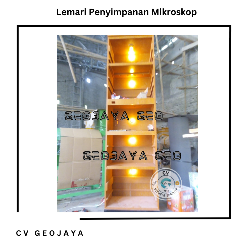 Jual Laboratorium Furniture Lemari Penyimpanan Mikroskop Cabinet ...