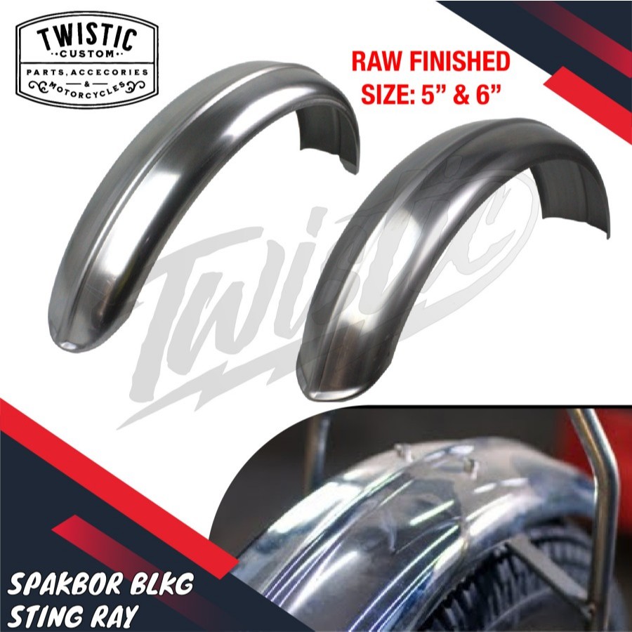 Jual Spakbor Belakang Fender Ribbed Wassell Style Sting Ray Stingray ...