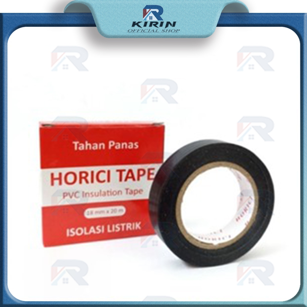 Jual 18*20Y Isolasi Listrik pvc hitam Tahan panas HOKI TAPE / Isolasi Instalasi Listrik Hitam 20 ...