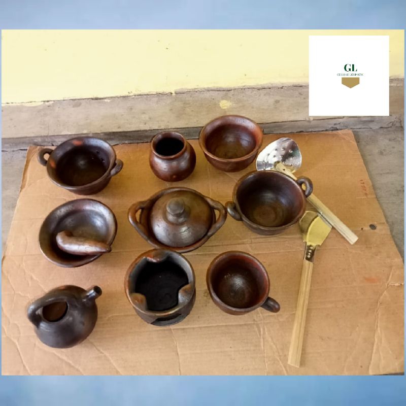 Jual Mainan anak / pasaran tradisional masak - masakan gerabah tanah ...