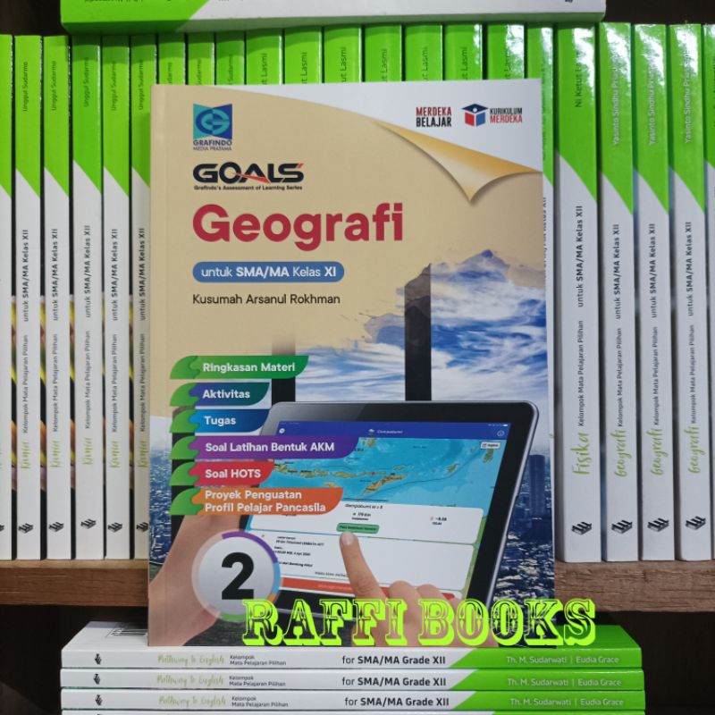 Jual Buku Soal Goals Geografi Kelas 2/XI SMA Grafindo Kurikulum Merdeka | Shopee Indonesia