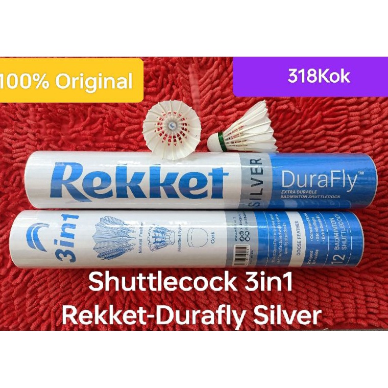 Jual Harga Bersahabat Shuttlecock 3in1 Rekket SIVER l Badminton ...