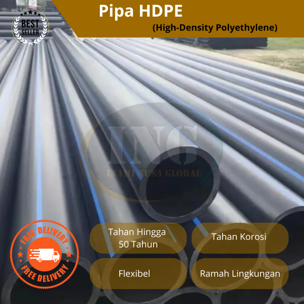 Jual Pipa HDPE (High-Density Polyethylene), Pipa Air dan Gas, Pipa PE ...