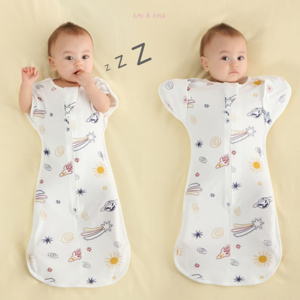 Jual Emi & Ema Korean Sleeping Bag // Instant Swaddle // Bedong Instan ...