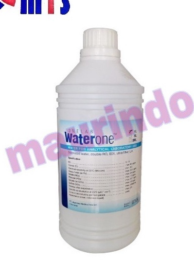 Jual HJ6 COD Onemed Water One 1 Liter Waterone Aquades Aquabidest ...