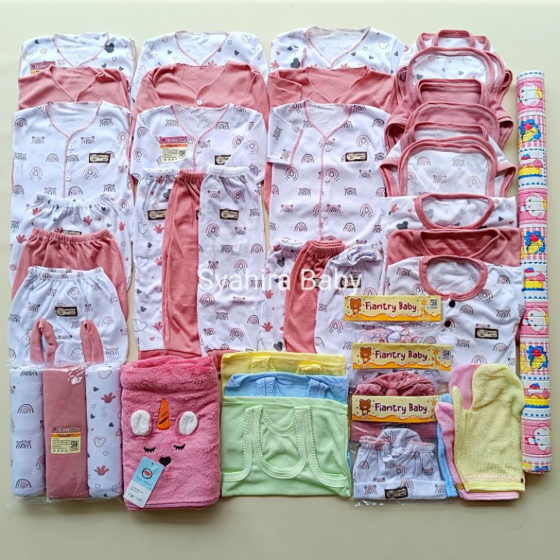 Jual 53 Pcs Paket Komplit Bayi Baru Lahir // Paket Lengkap Newborn ...