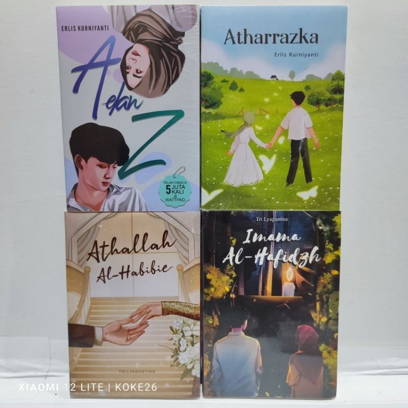 Jual PAKET 4 NOVEL IMAMA AL-HAFIDZH + ATHALLAH AL-HABIBIE + ATHARRAZKA + A DAN Z | Shopee Indonesia