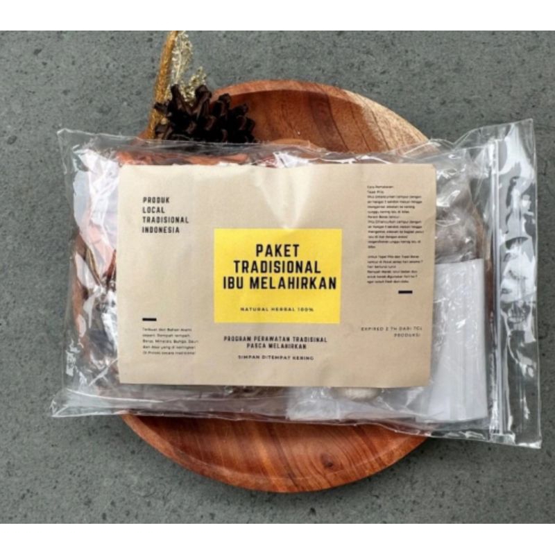 Jual Paket Tradisional Ibu Melahirkan hampers perawatan pasca ...