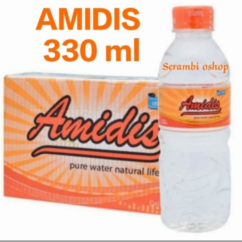 Jual AMIDIS 330 ml / 600 ml 1 DUS ISI 24 (Bisa Kirim Luar Kota) | Shopee Indonesia
