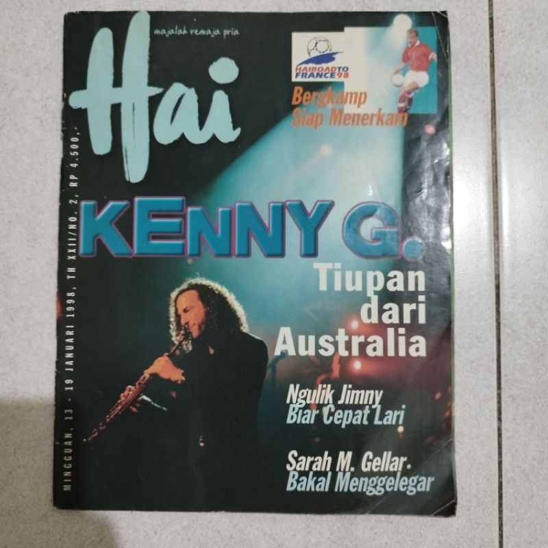 Jual artikel Natalie Imbruglia, resensi Flowers, poster Dennis Bergkamp ...