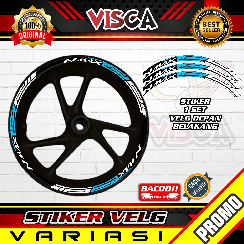 Jual Stiker Velg - Sticker Velk - Stiker Cutting Velg - Stiker Velk ...