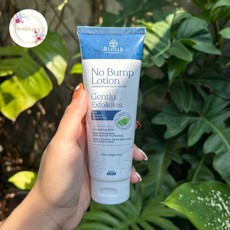Jual Rintik Skincare - No Bump Lotion/Lotion Tubuh Kulit Bruntusan, Jerawat Punggung & Chicken ...