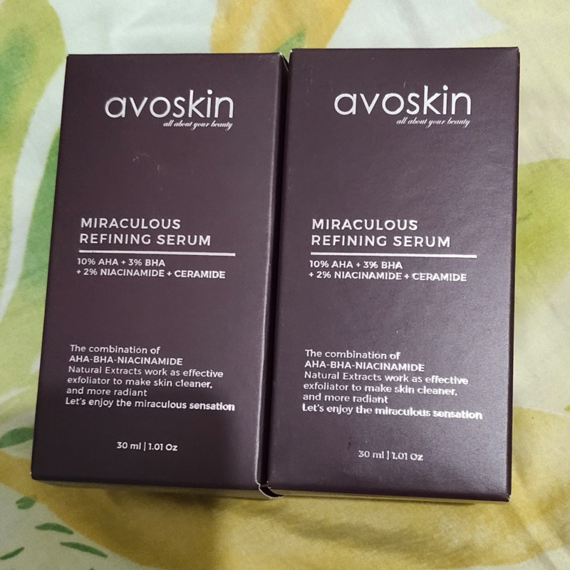 Jual Avoskin miraculous refining serum | Shopee Indonesia