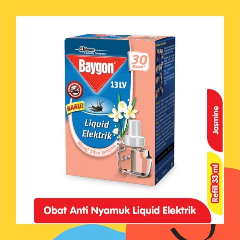 Jual Baygon Liquid elektrik refill 33ml (45hari) | Shopee Indonesia