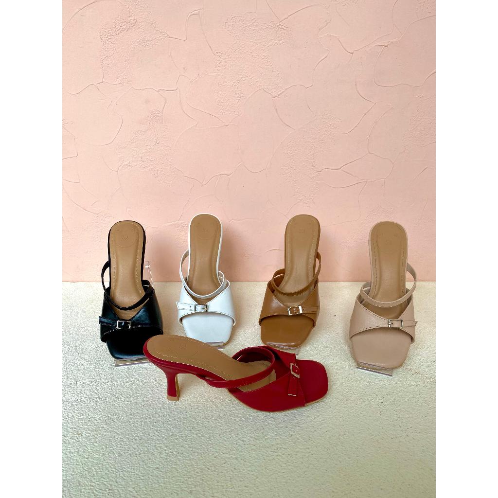 Jual S2 Tipsy heels wanita hak tinggi hak 6cm | Shopee Indonesia