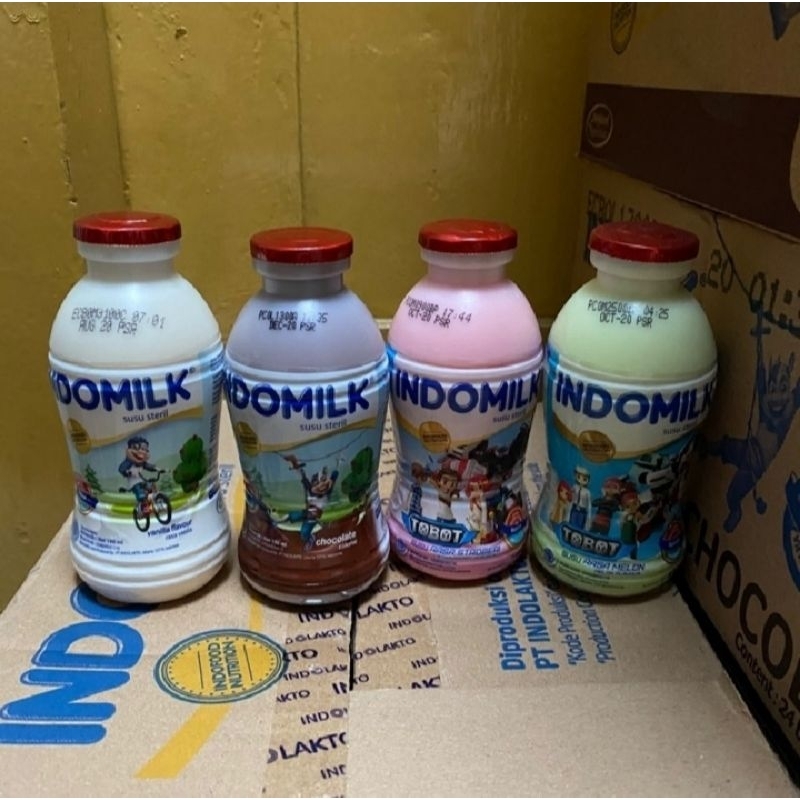 Jual susu indomilk botol 1 dus | Shopee Indonesia
