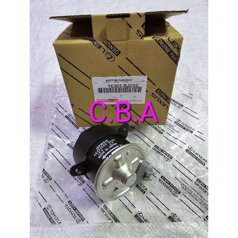 Jual MOTOR FAN RADIATOR P/N : 16363-BZ010 TOYOTA AVANZA (2003 - 2011 ...