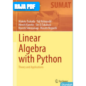 Jual Linear Algebra with Python Theory and Applications (Makoto Tsukada ...