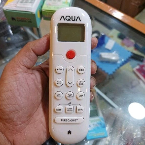 Jual Remote AC Aqua Turbo Cool AQA-KRV9WG/ Remot AC Aqua AQA-KCR5ANE ...