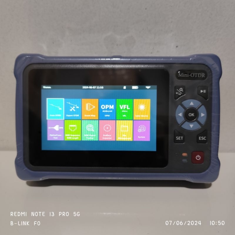 Jual otdr mini 2 lamda / otdr mini pro series / otdr touchscreen ...