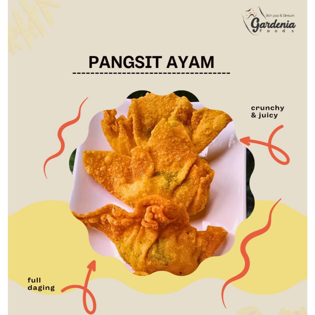 Jual Dimsum Frozen Pangsit Ayam isi 50 pcs | Shopee Indonesia