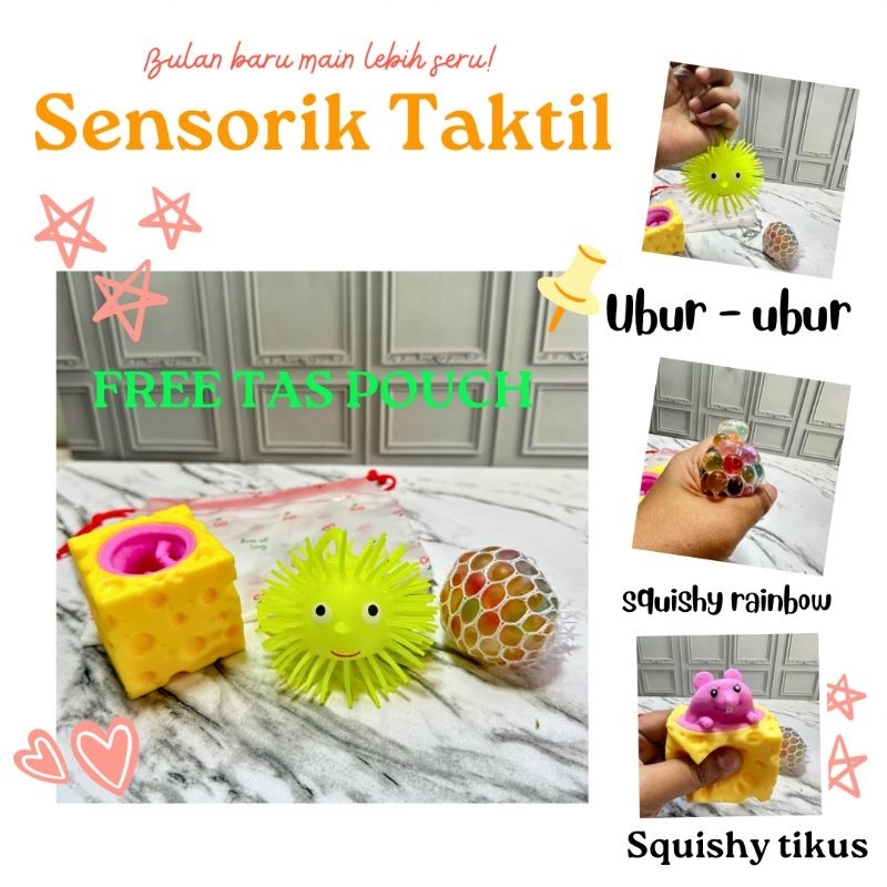 Jual MAINAN EDUKASI SENSORIK PLAY TAKTIL DAN PROPIOSEPTIF SET MULAI ...