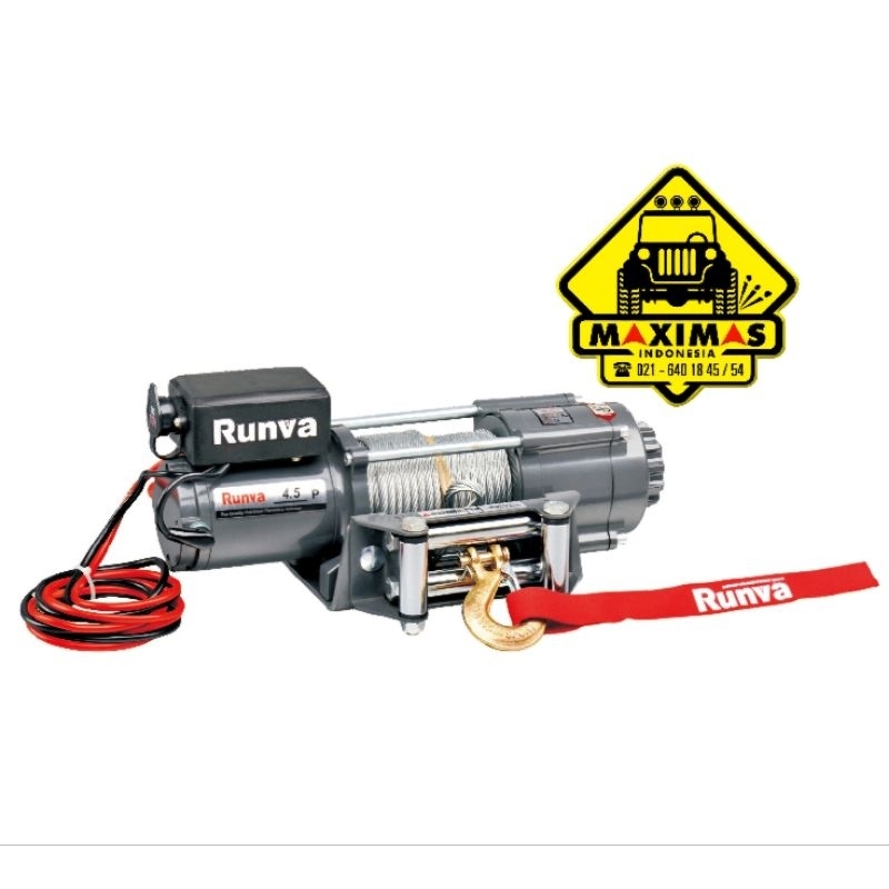Jual Runva Electric Winch 4.5P atau EWP-4500 Kapasitas 2 Ton Untuk Di ...