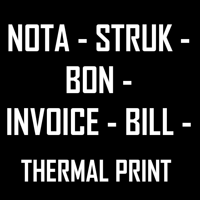 Jual Link Pembayaran Cetak Nota | Shopee Indonesia